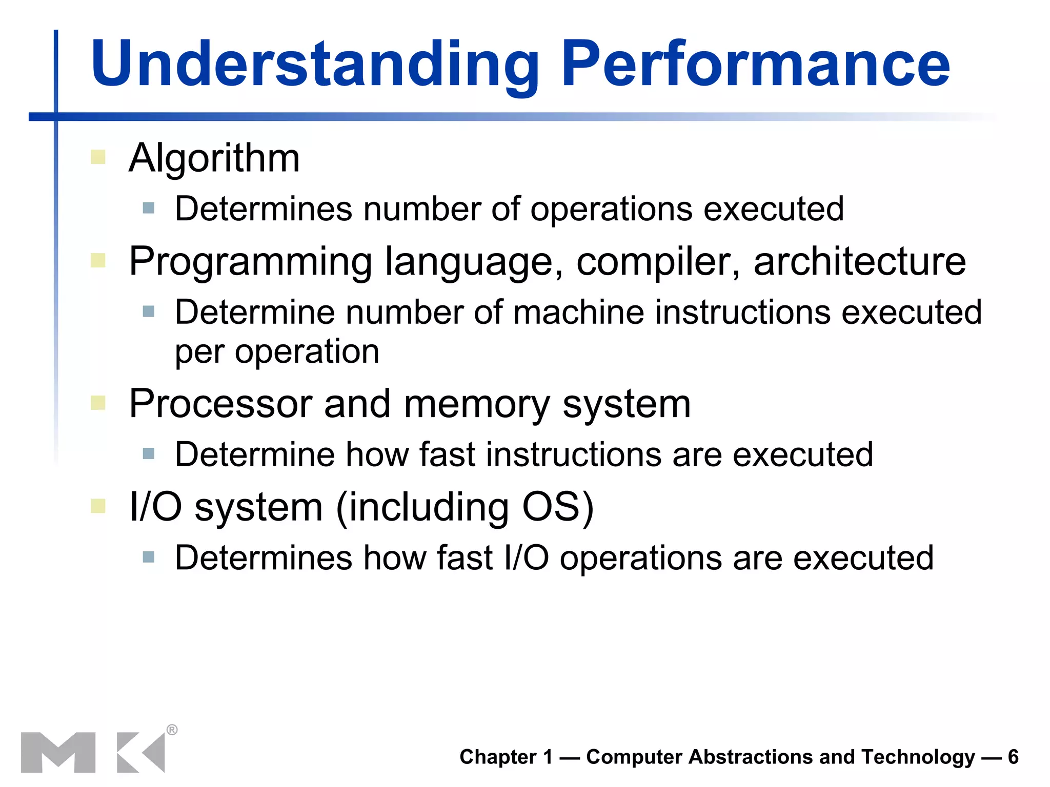 Chapter 1 computer abstractions and technology | PPT