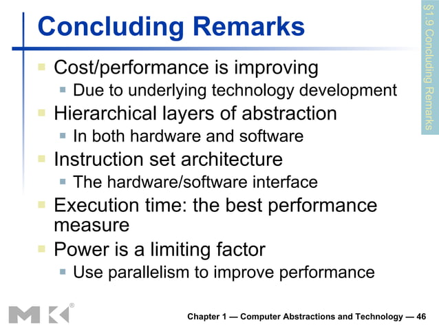 Chapter 1 computer abstractions and technology | PPT