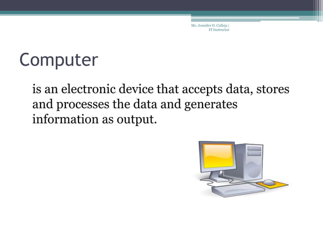 Chapter 1 computer concepts (1) | PPT