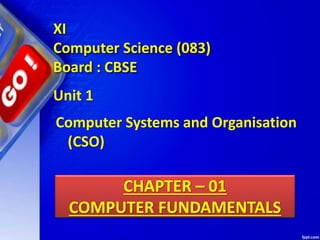 Chapter 1 computer fundamentals | PPTX