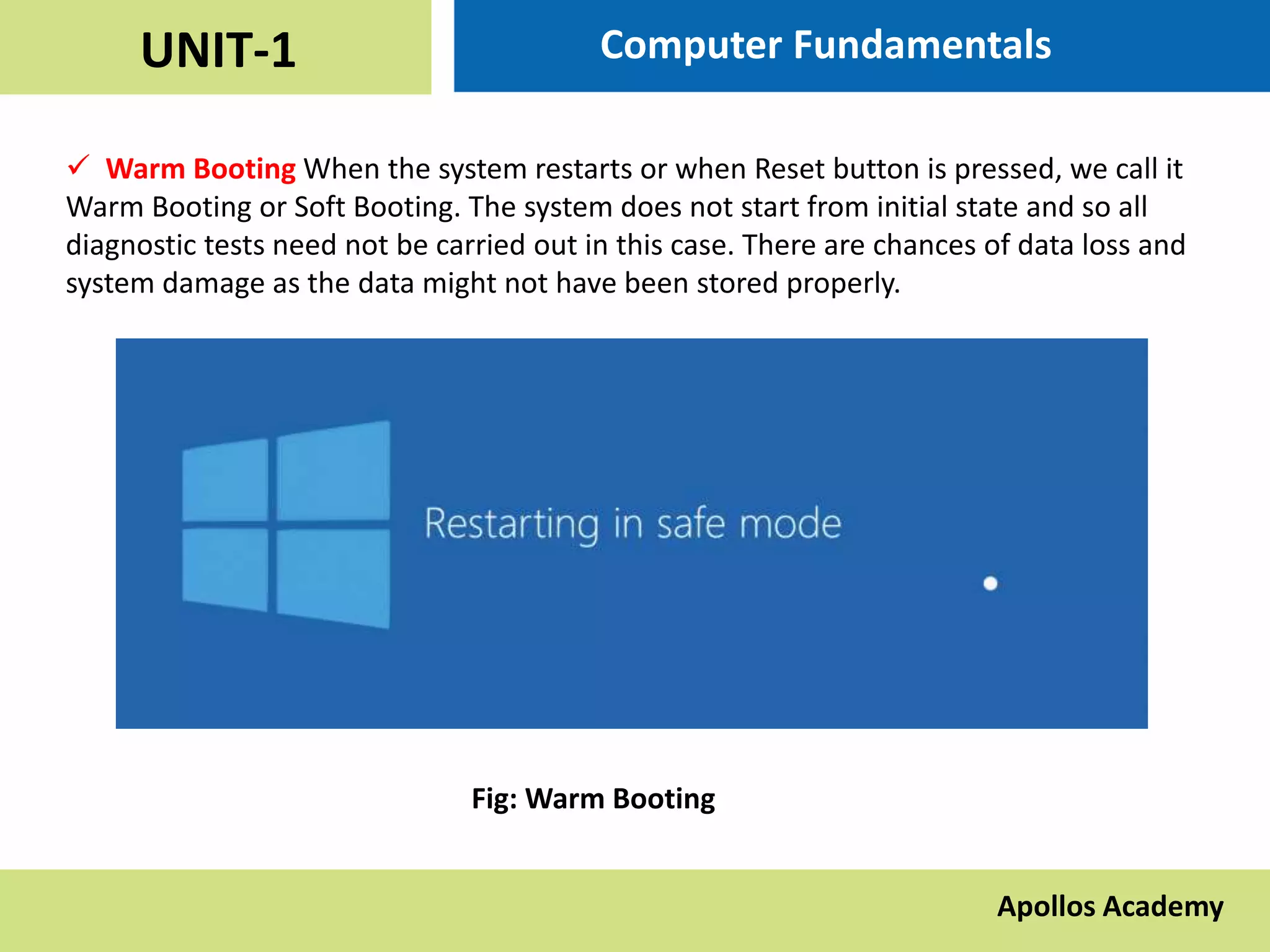 Chapter 1 computer fundamentals | PPTX | Operating Systems | Computer Software and Applications