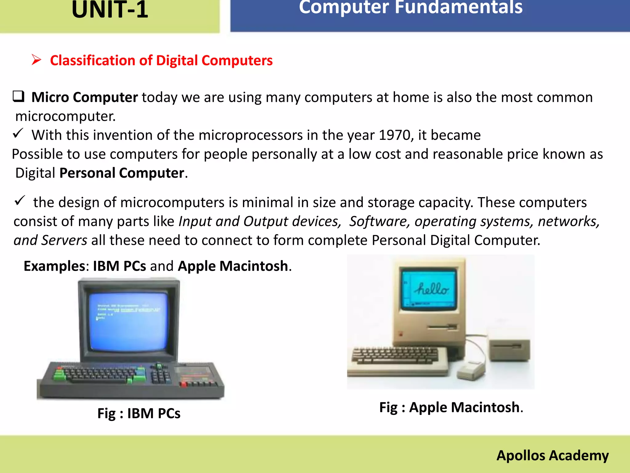 Chapter 1 computer fundamentals | PPTX | Operating Systems | Computer Software and Applications