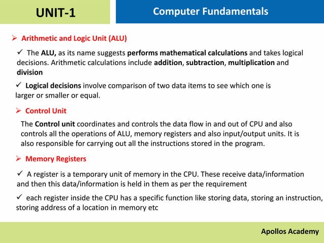 Chapter 1 computer fundamentals | PPTX | Operating Systems | Computer Software and Applications