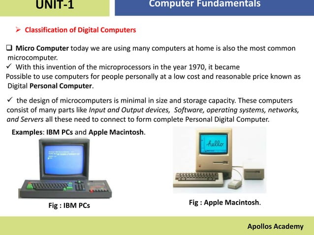 Chapter 1 computer fundamentals | PPTX | Operating Systems | Computer ...