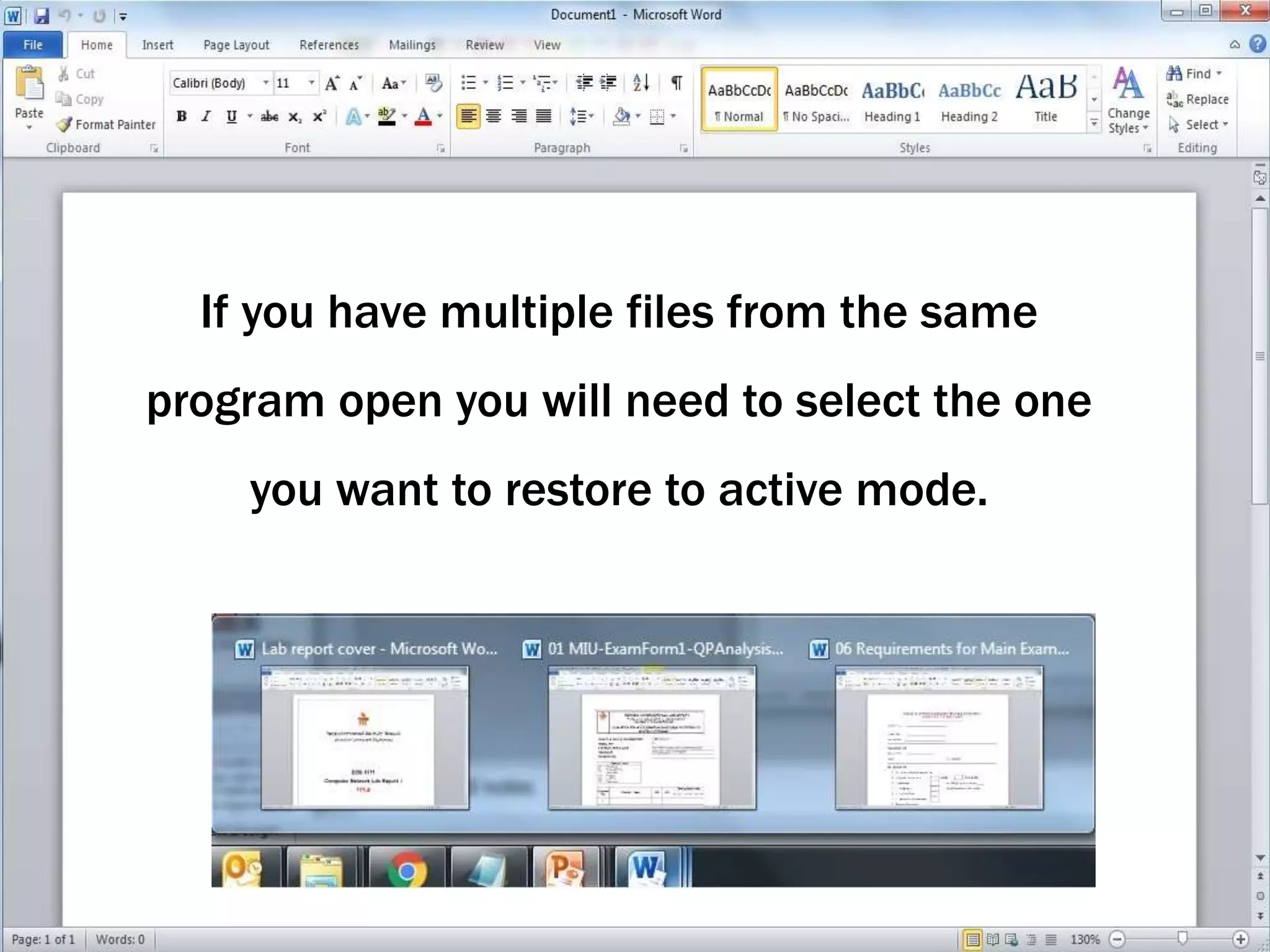 Microsoft Word 2010 | PPTX