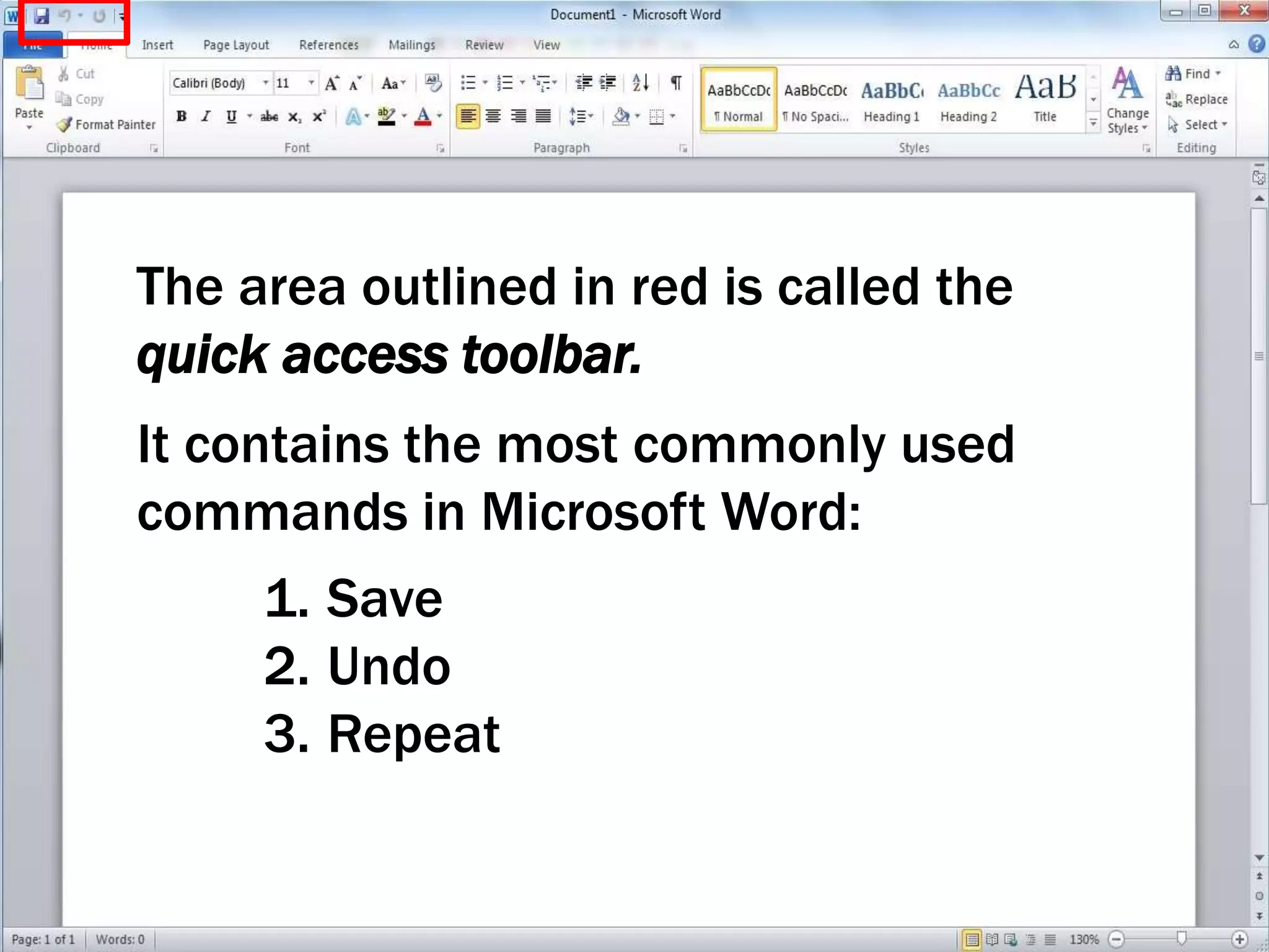 Microsoft Word 2010 | PPTX
