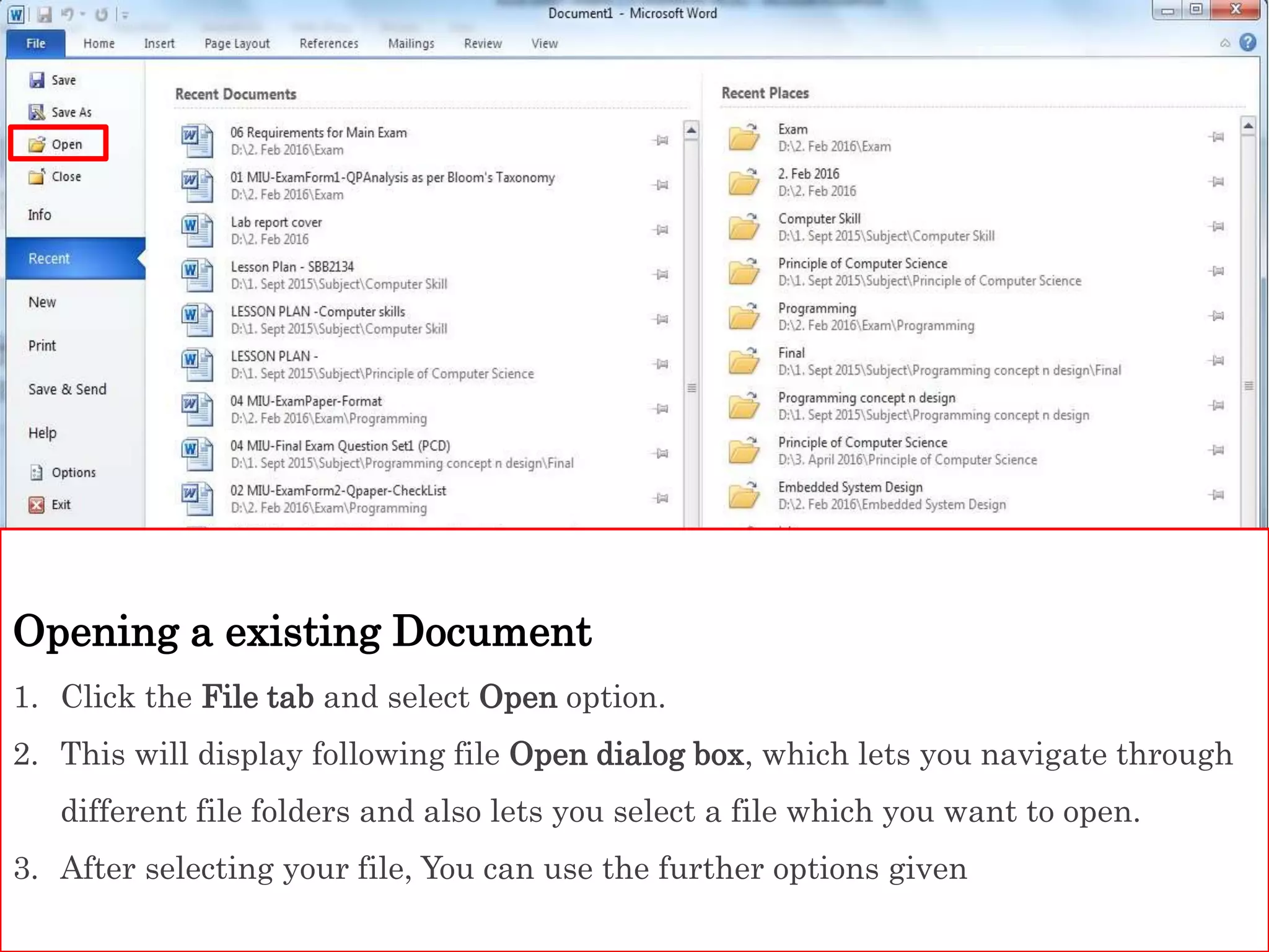 Microsoft Word 2010 | PPTX