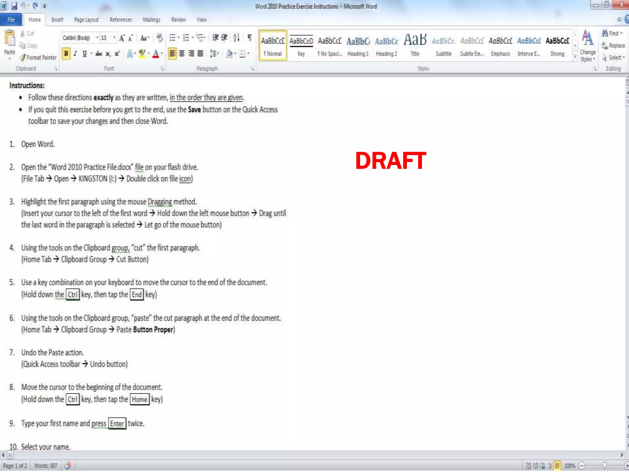 Microsoft Word 2010 | PPTX