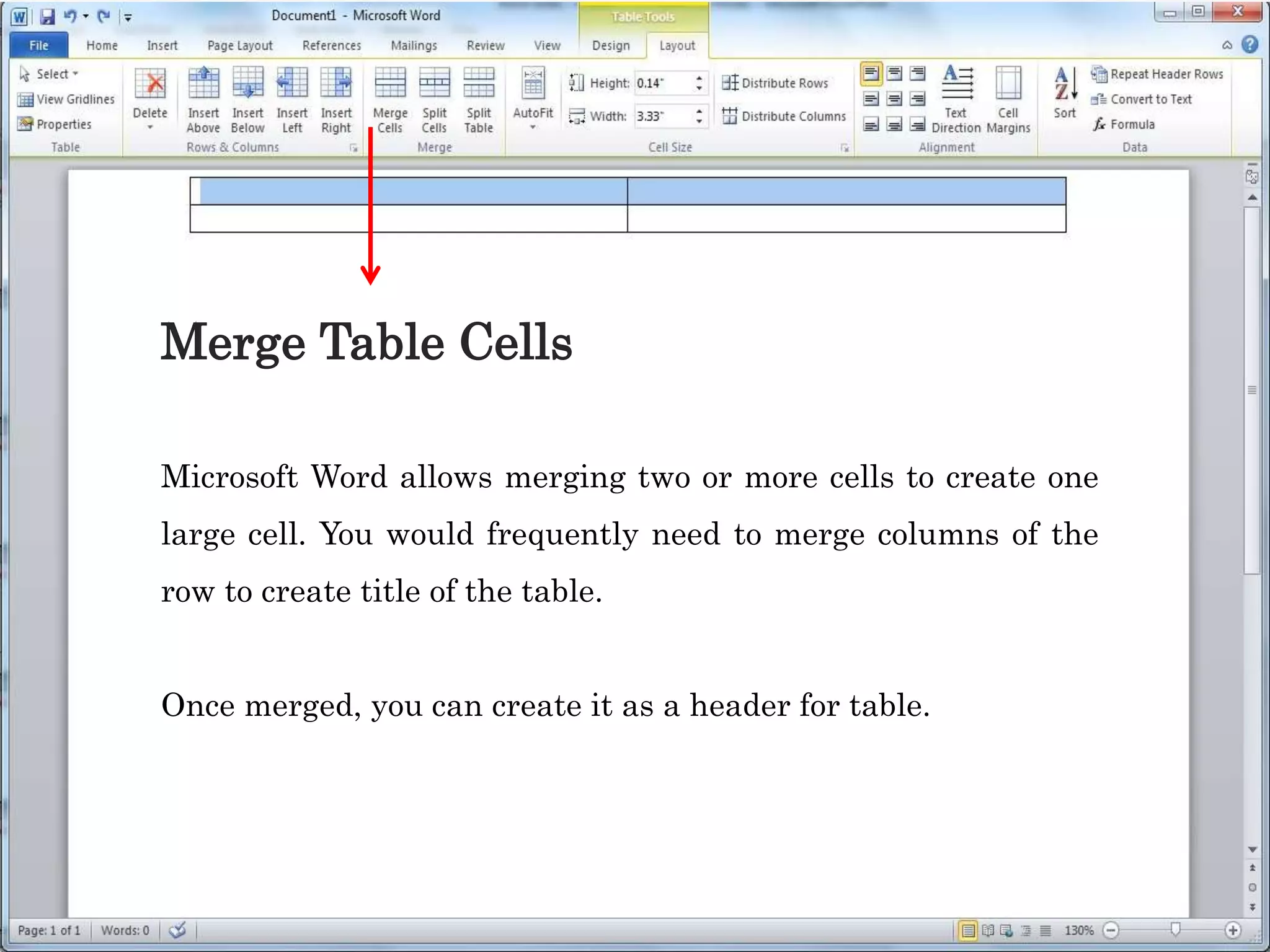 Microsoft Word 2010 | PPTX