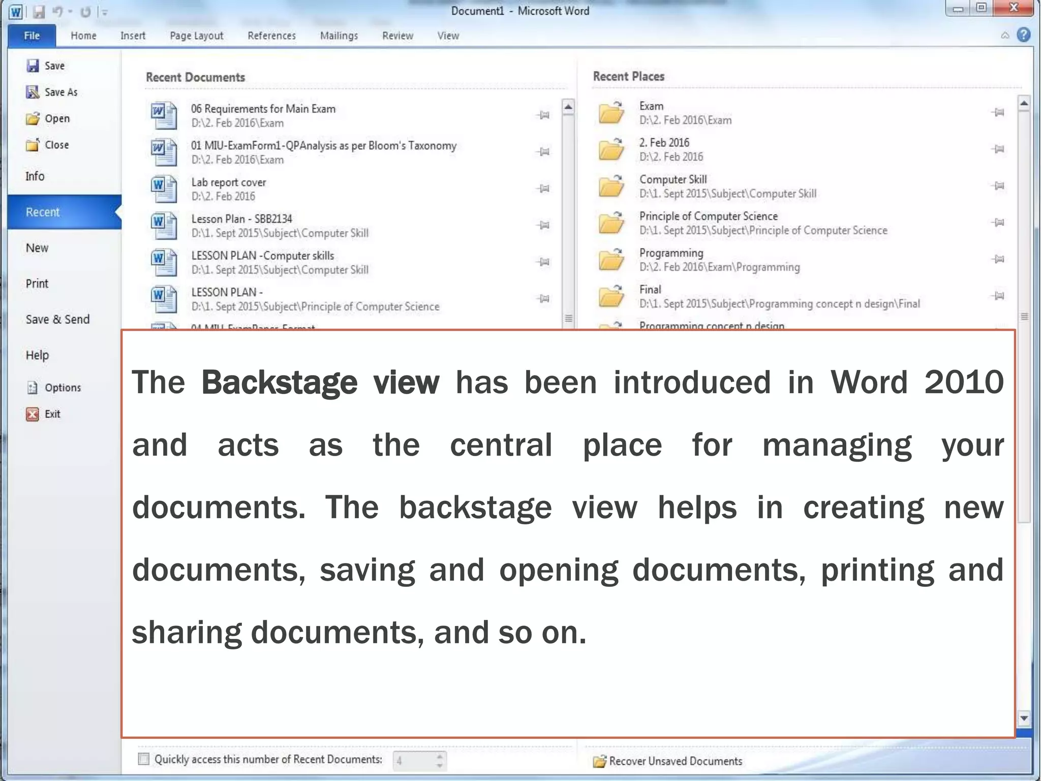 Microsoft Word 2010 | PPTX