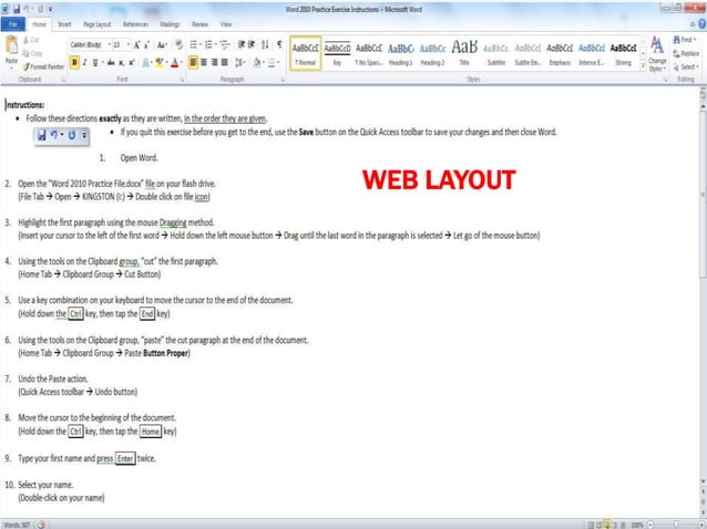 Microsoft Word 2010 | PPTX