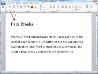 Microsoft Word 2010 | PPTX