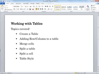 Microsoft Word 2010 | PPTX