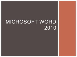 Microsoft Word 2010 Logo Png