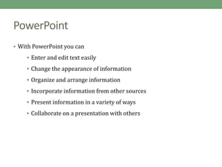 Microsoft Power Point 2010 | PPTX