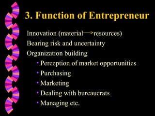 Chapter 1 concept and nature of entrepreneurship | PPT