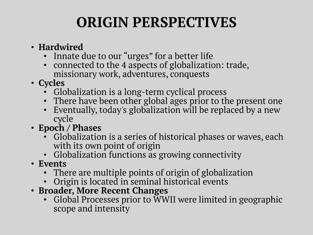 Chapter 1 - DEFINING GLOBALIZATION CONTEMPORARY WORLD.pptx | Geography | Science