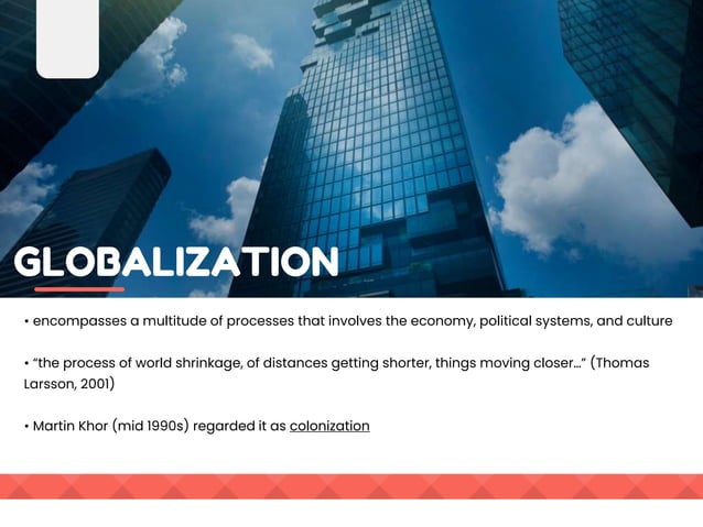 Chapter 1 - DEFINING GLOBALIZATION CONTEMPORARY WORLD.pptx | Geography | Science