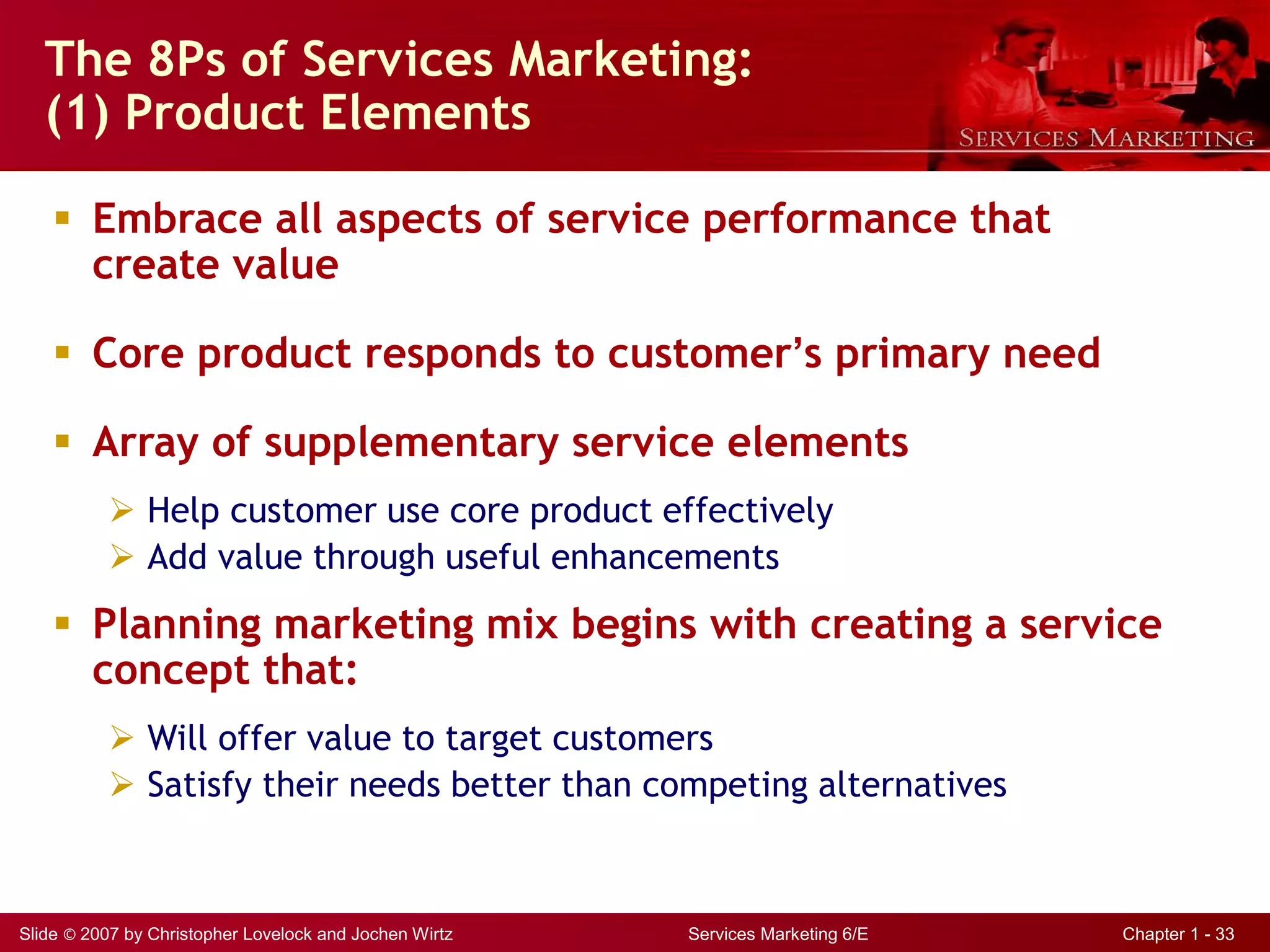 Chapter 1 Creating Value in the Service Economy (Service Marketing ...