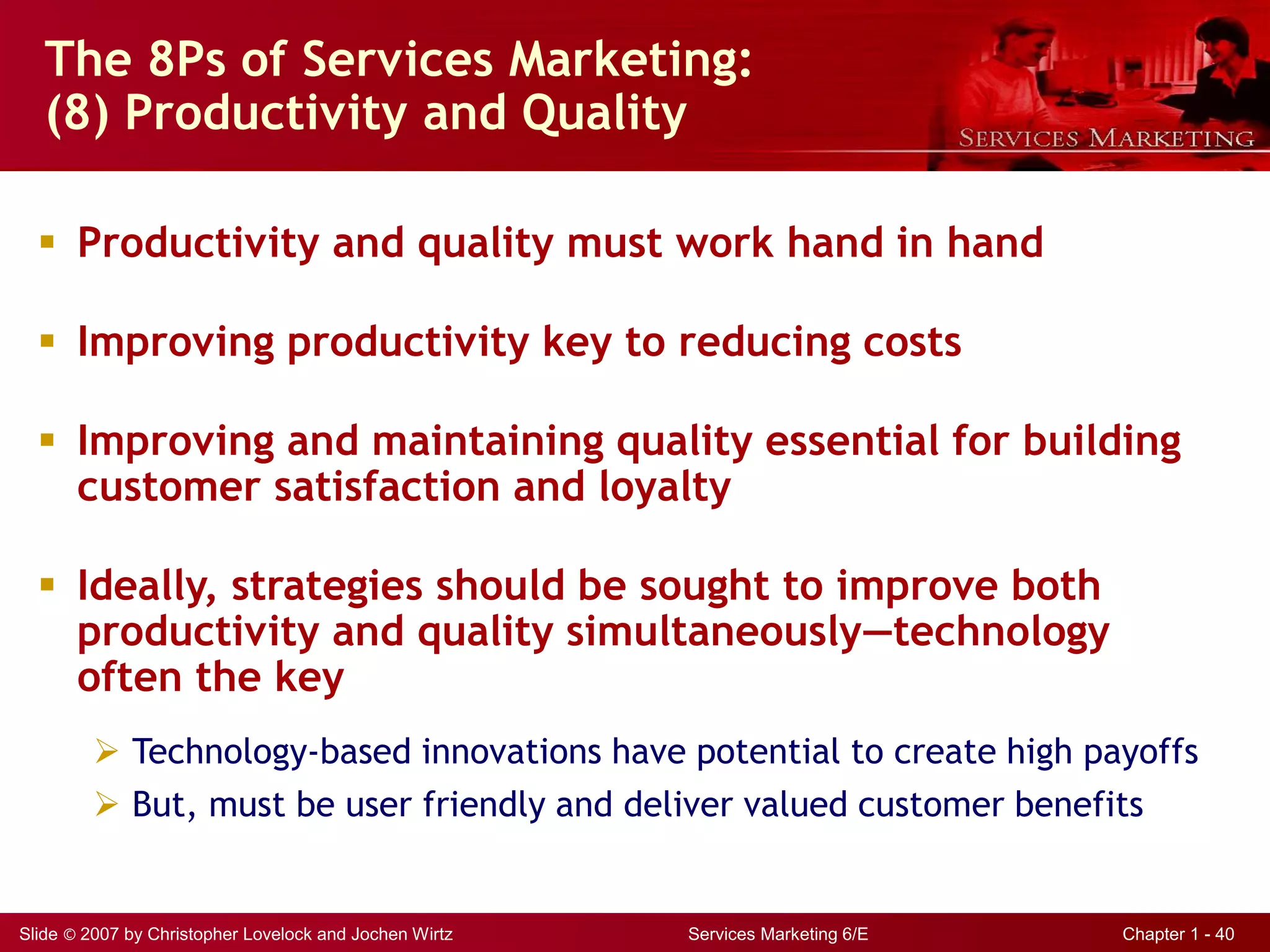 Chapter 1 Creating Value in the Service Economy (Service Marketing ...