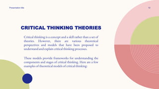 CHAPTER 1 CRITICAL THINKING.pptx