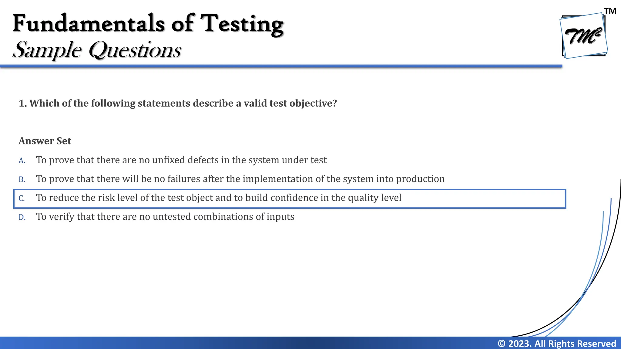 Chapter 1 - Fundamentals of Testing V4.0 | PDF