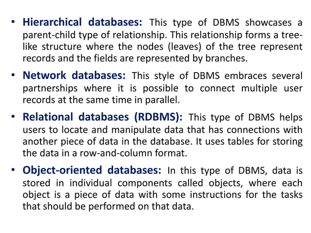 CHAPTER 1 Database system architecture.pptx | Databases | Computer Software and Applications