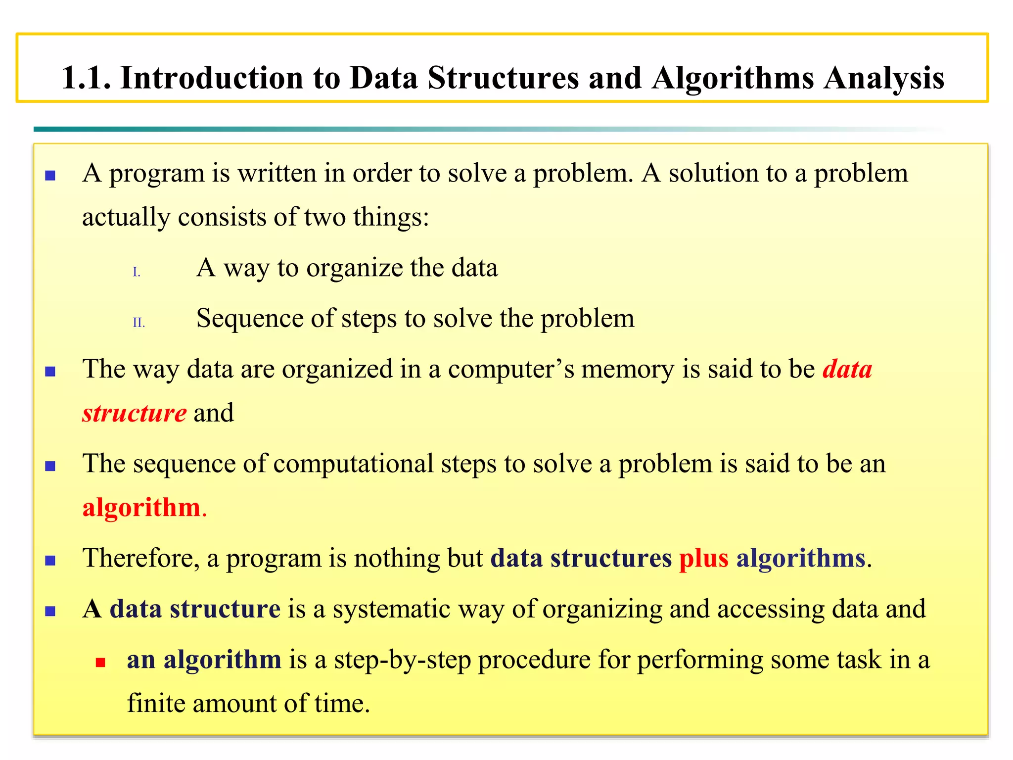 Chapter 1 Data Structure Pptx