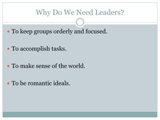 Chapter 1 Definition and Importance of Leadership V2003.ppt