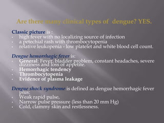 Chapter 1 dengue fever in general | PPTX