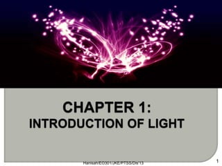 Introduction to light | PPTX