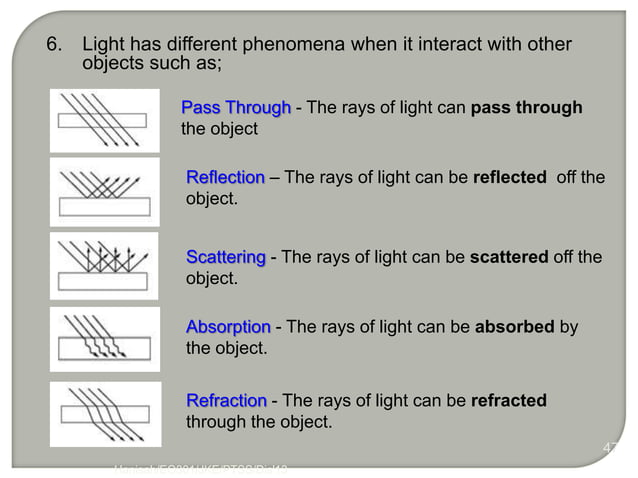 Introduction to light | PPTX