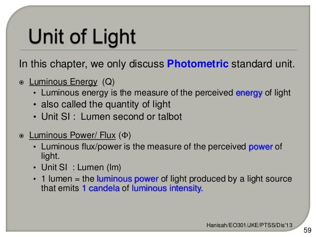 Introduction to light