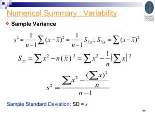 Chapter 1 descriptive_statistcs_1_2009_rev1_ | PPT