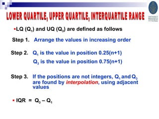 Chapter 1 descriptive_stats_2_rev_2009 | PPT