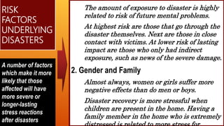 Chapter 1 (disaster & disaster risk) | PPTX