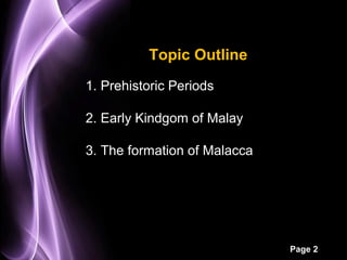 Early History | PPT