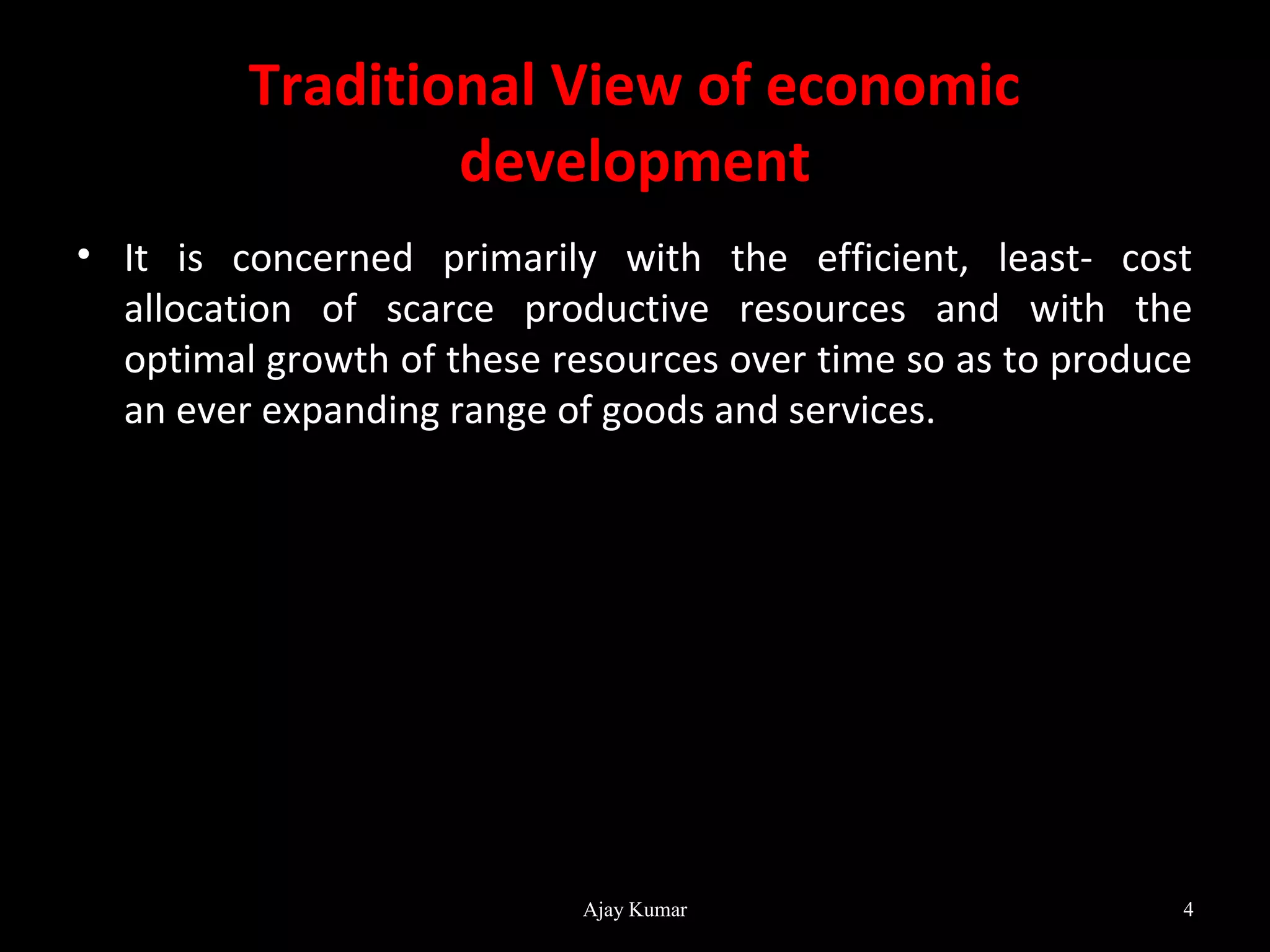 Chapter 1 economic development (1) | PPT