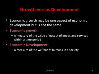 Chapter 1 economic development (1) | PPT