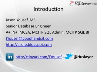 SQL Server Developer 70-433 | PPT
