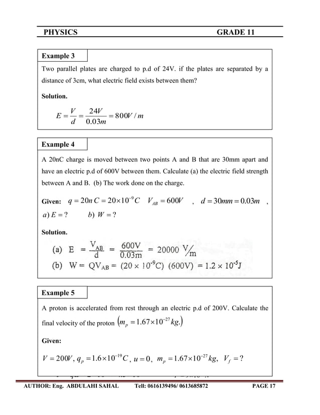 Chapter (1) electrostatics | PDF