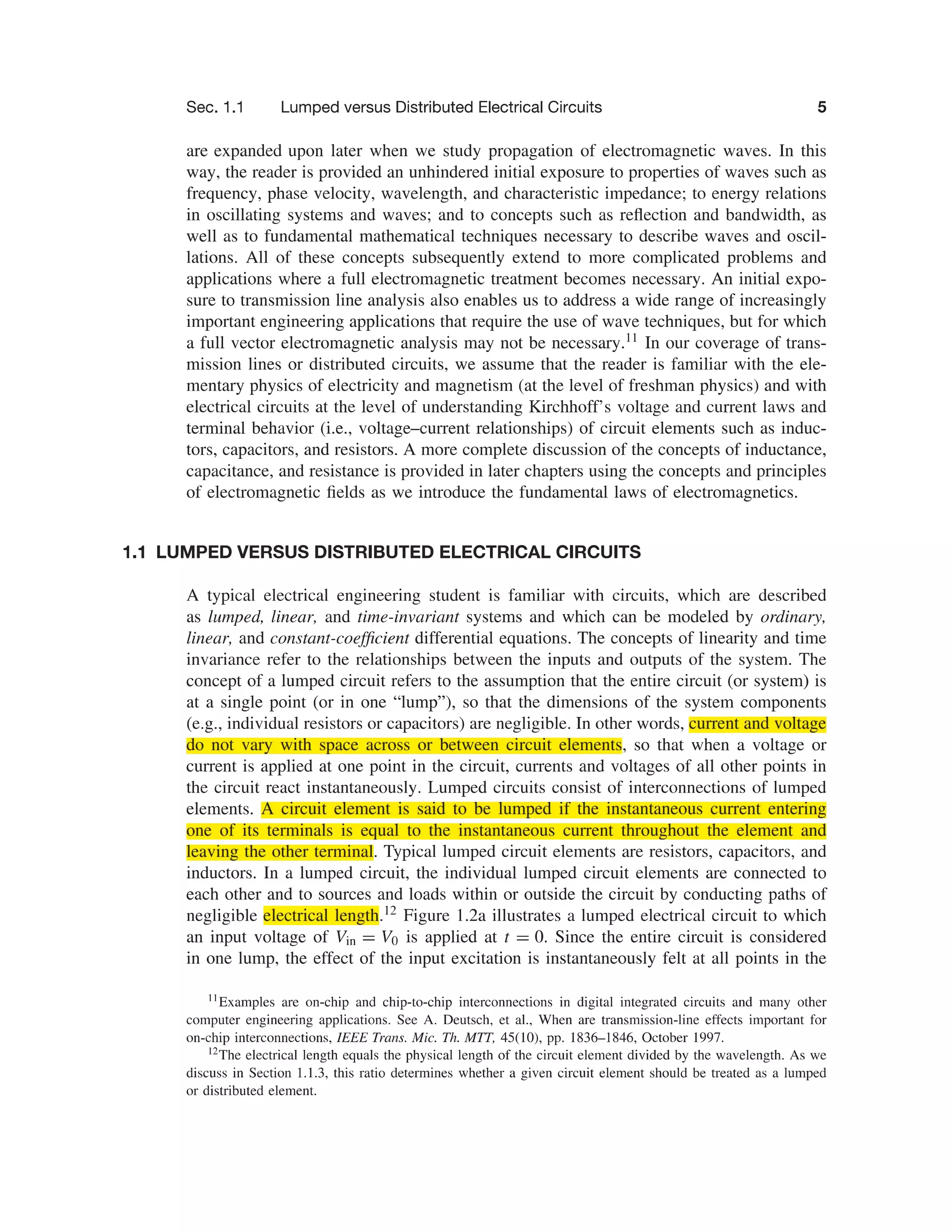 Chapter 1 engineering electromagnetics and waves by Umran S. Inan ...