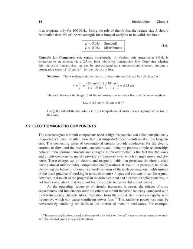 Chapter 1 engineering electromagnetics and waves by Umran S. Inan & Aziz S. Inan | PDF