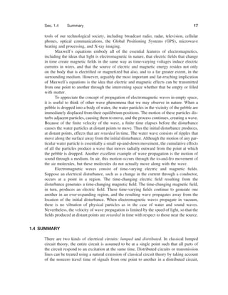 Chapter 1 engineering electromagnetics and waves by Umran S. Inan ...