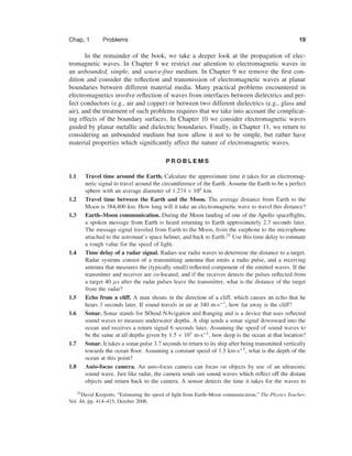 Chapter 1 engineering electromagnetics and waves by Umran S. Inan ...
