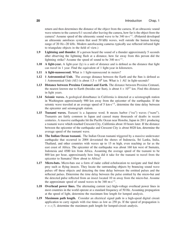 Chapter 1 engineering electromagnetics and waves by Umran S. Inan ...