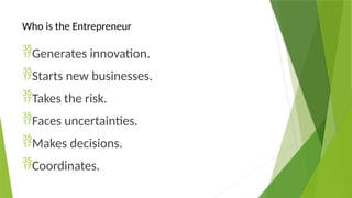 The Introduction of Entrepreneural Mindset | PPTX