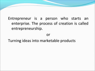 Chapter 1 the foundation of entrepreneurship (lecture 1 & 2) | PPT