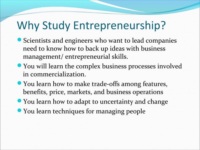 Chapter 1 the foundation of entrepreneurship (lecture 1 & 2) | PPT