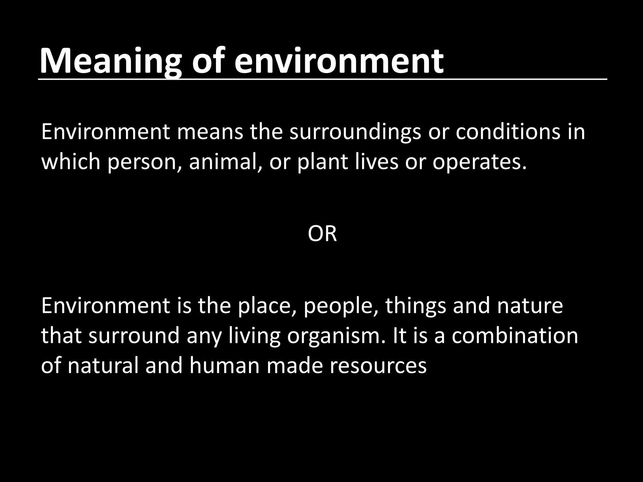 Environment - Class 7 - Geography (Social Studies) | PPTX